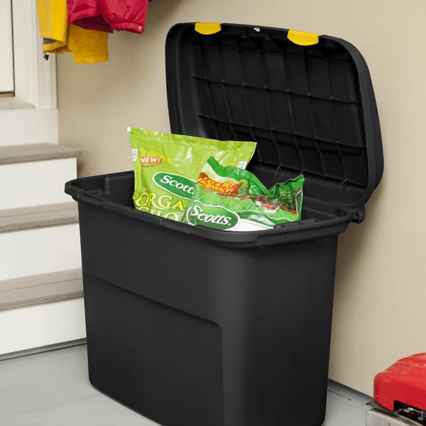 Sterilite 1749 - 50 Gal. Storage Locker Black 17499004